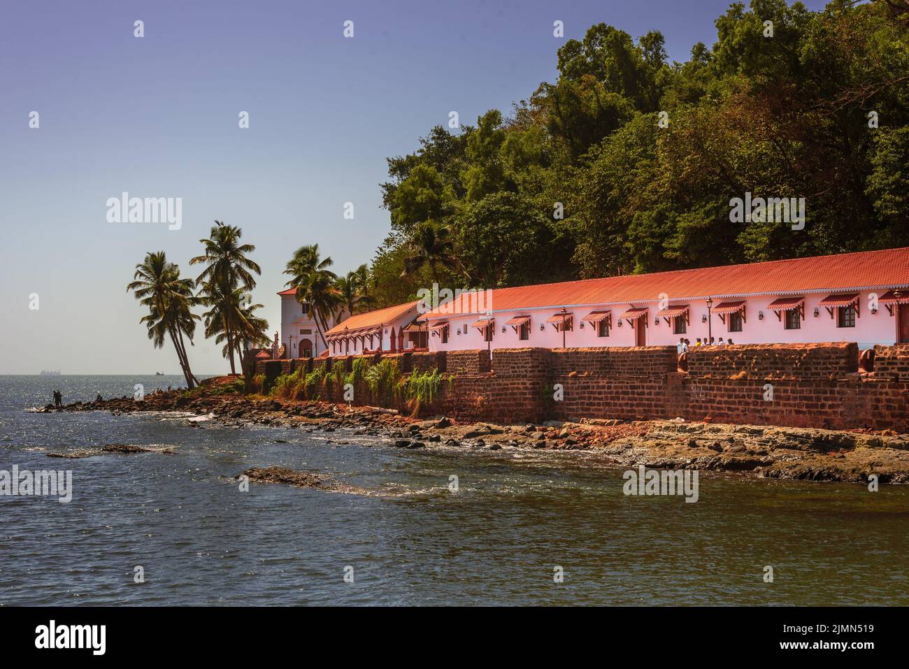 A view of the tropical beach of Goa state in India Stock Photo - Alamy