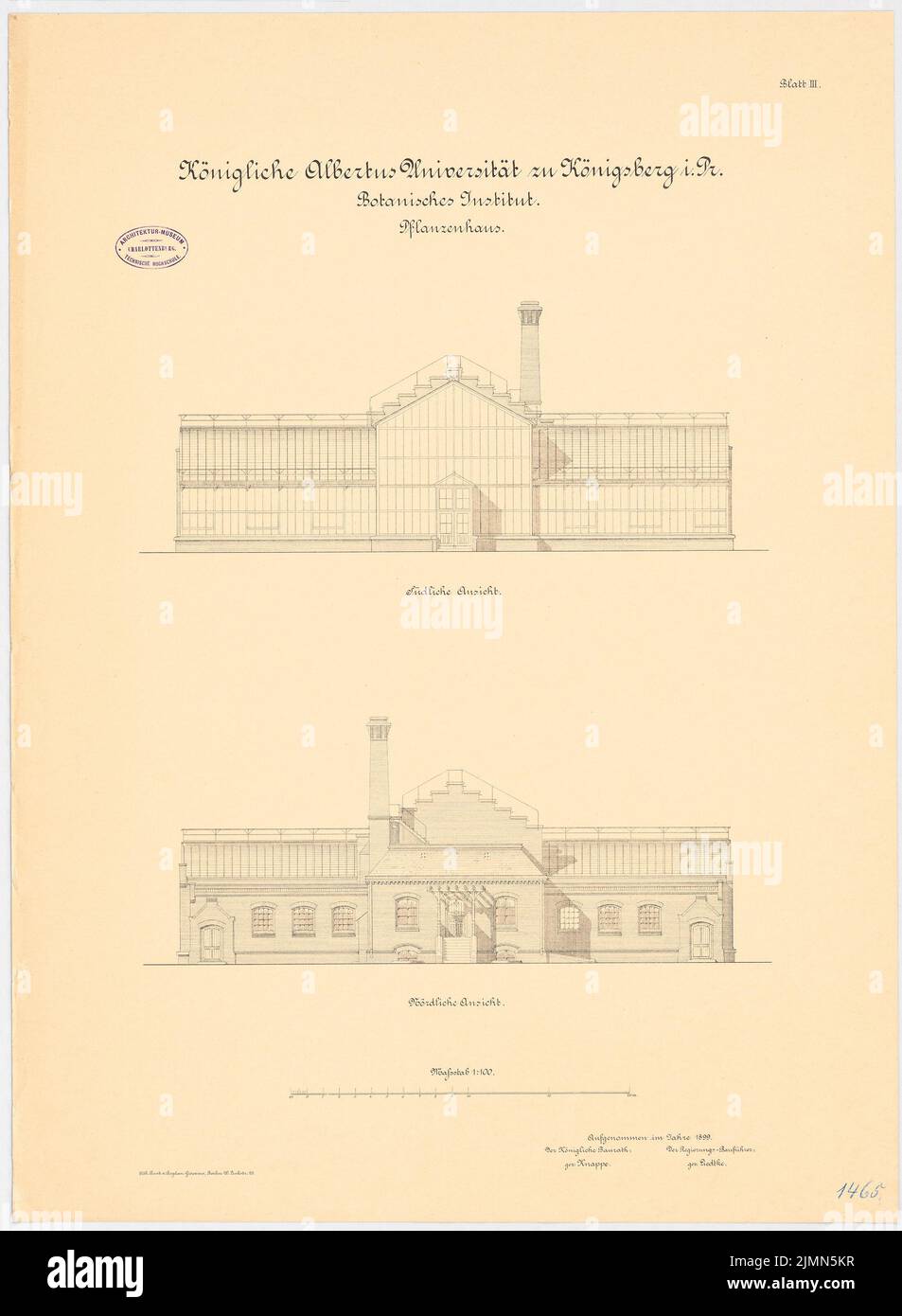 Unknown architect, Botanical Institute of the Albertus University ...