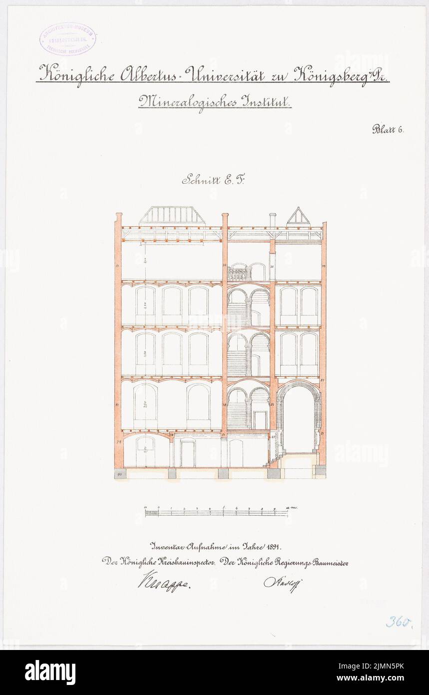 Ministry of Public Works, Mineralogical Institute of the Albertus ...