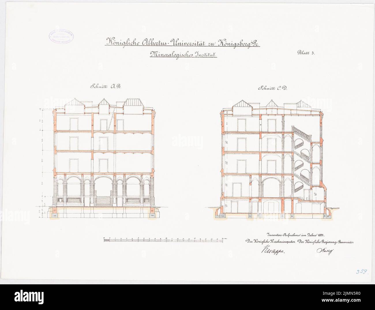 Ministry of Public Works, Mineralogical Institute of the Albertus ...