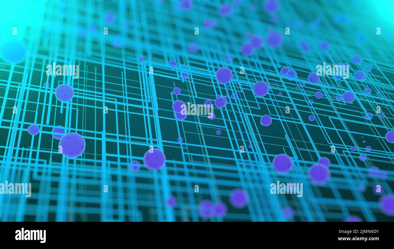 Futuristic digital code background ai hi-res stock photography and ...