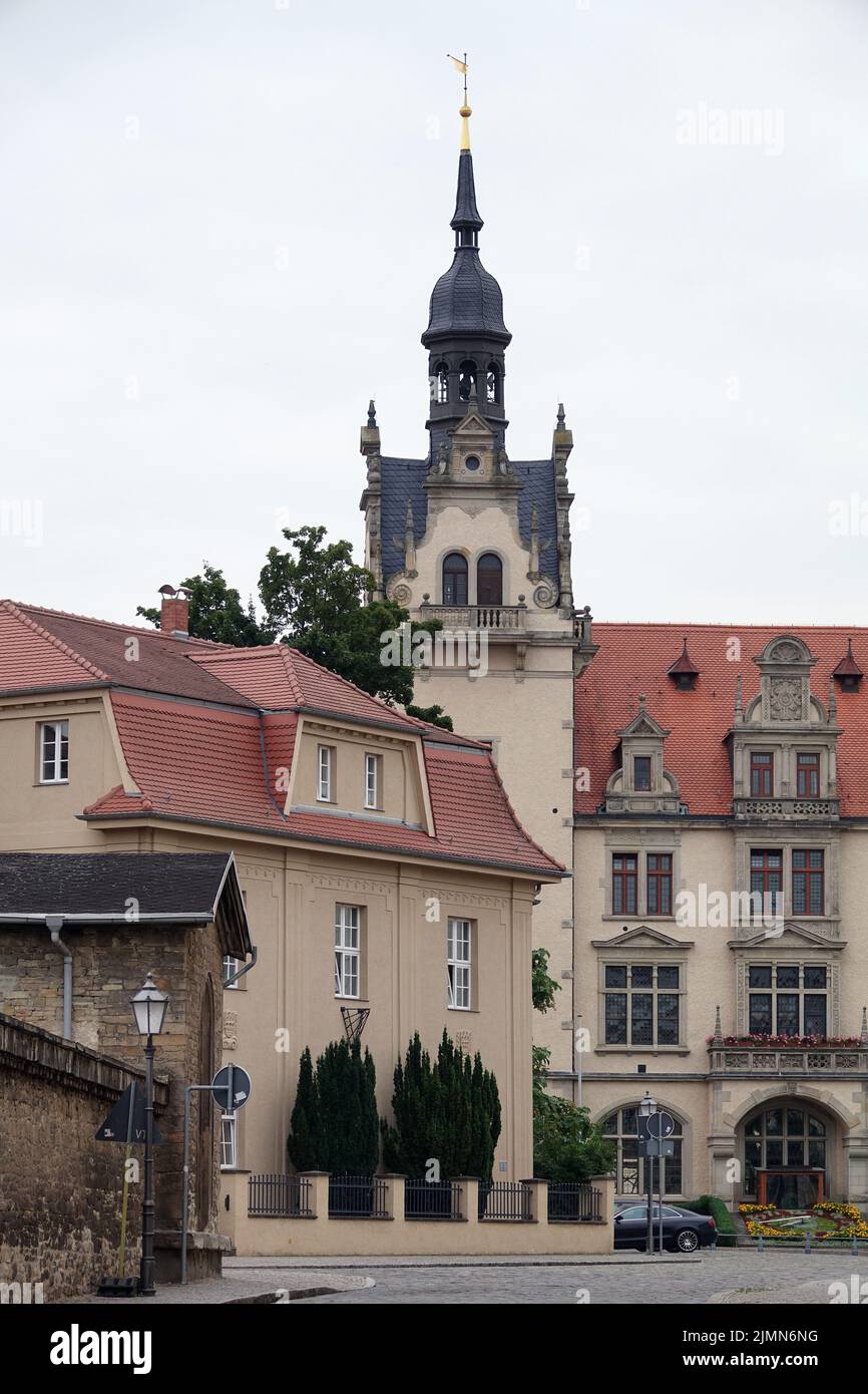 Bernburg City Hall Stock Photo - Alamy