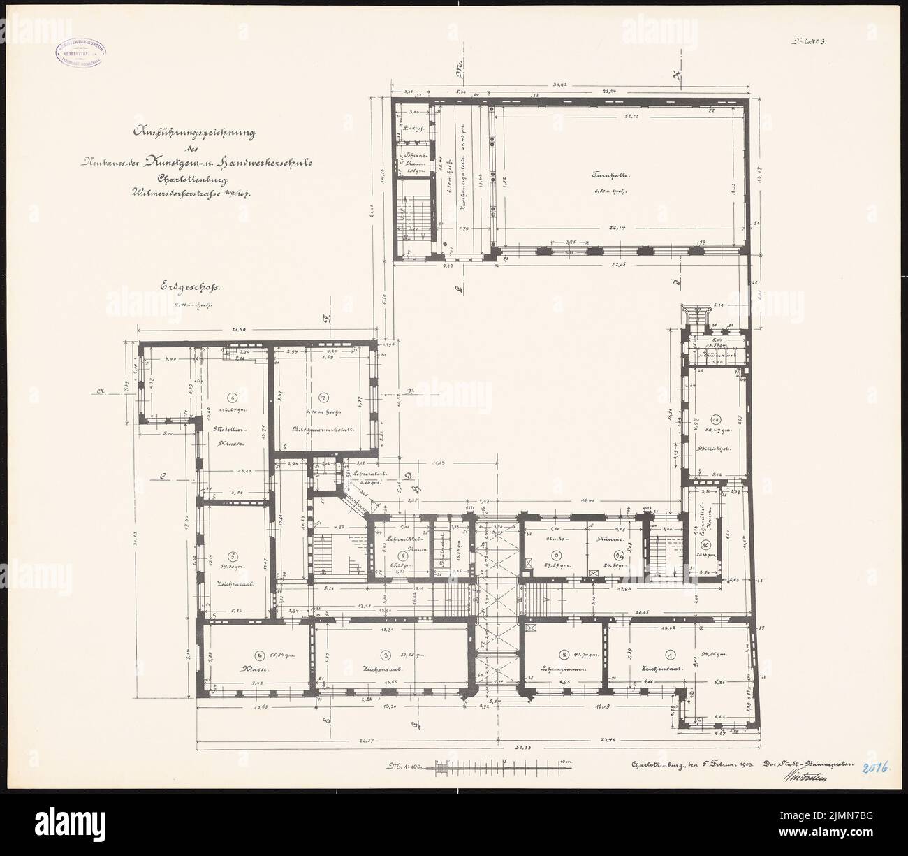 Winterstein Hans (1864-1934), arts and craftsman school, Berlin ...