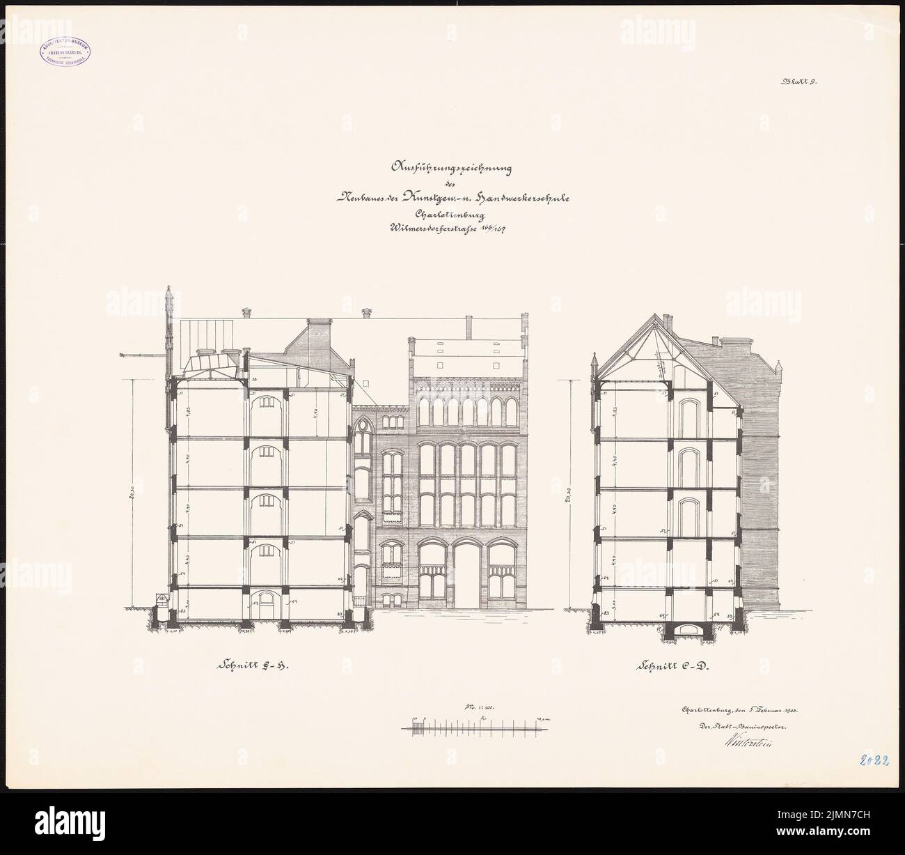 Winterstein Hans (1864-1934), arts and craftsman school, Berlin ...