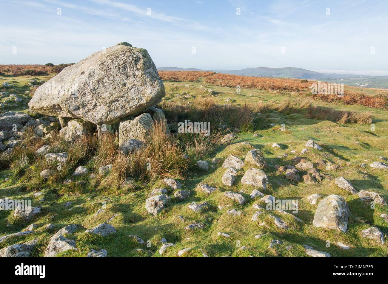 Arthur's Stone, Maen Ceti, Burial Chamber, Gower Stock Photo - Alamy