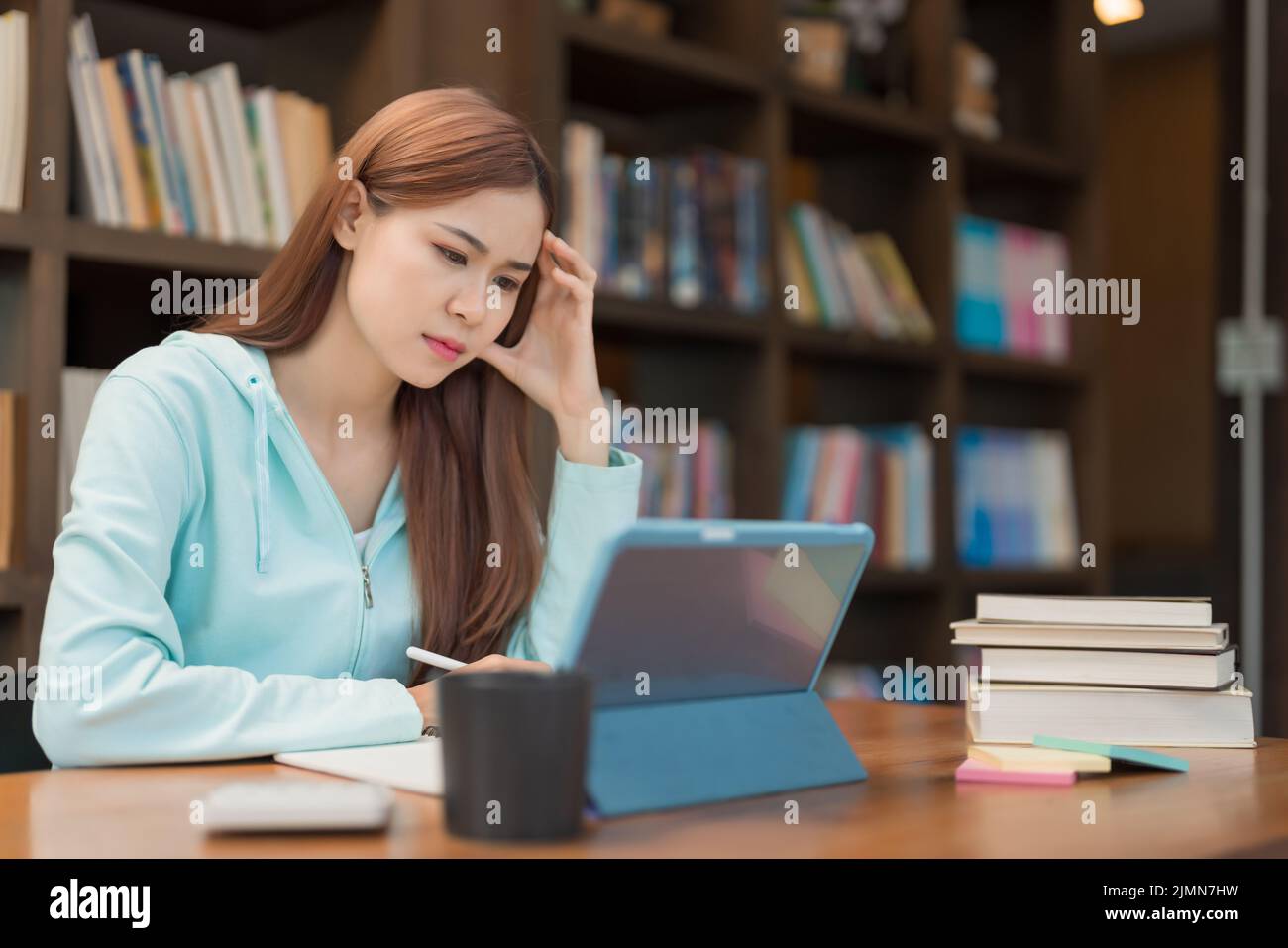Confused student math hi-res stock photography and images - Alamy
