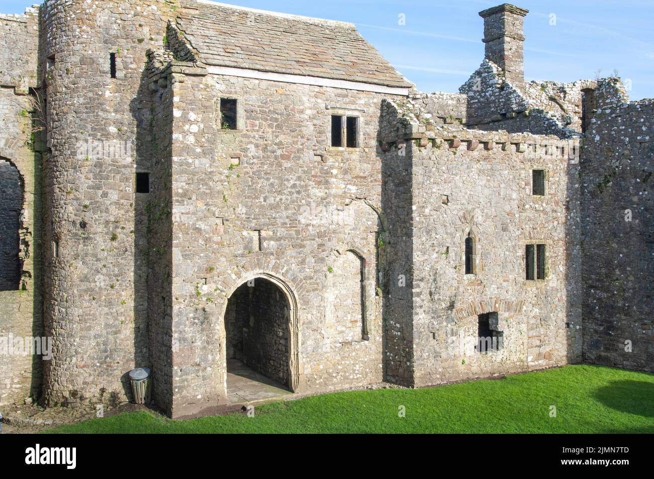 Weobley Castle, Gower, Wales, UK Stock Photo - Alamy