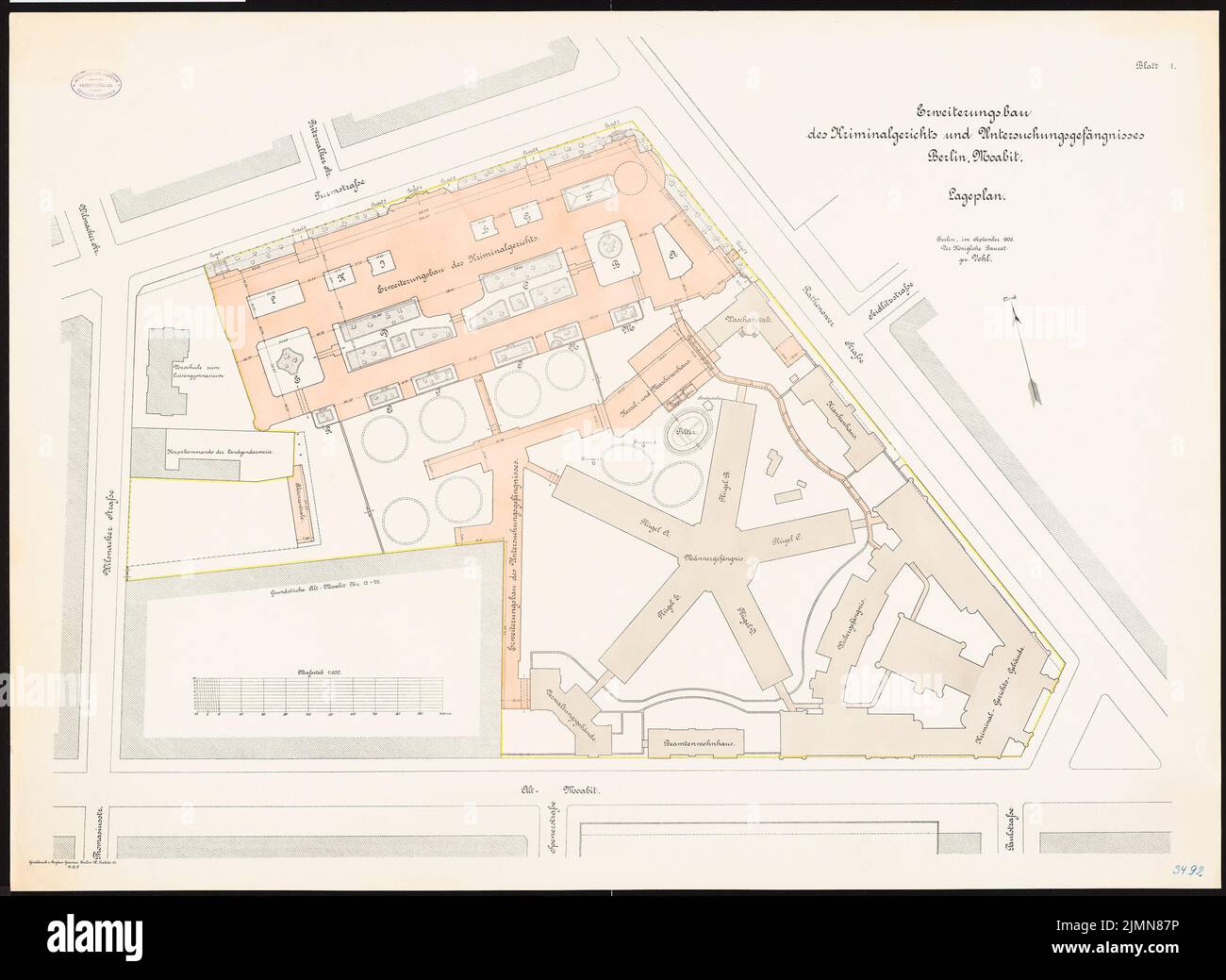 1902 lageplan hi-res stock photography and images - Alamy