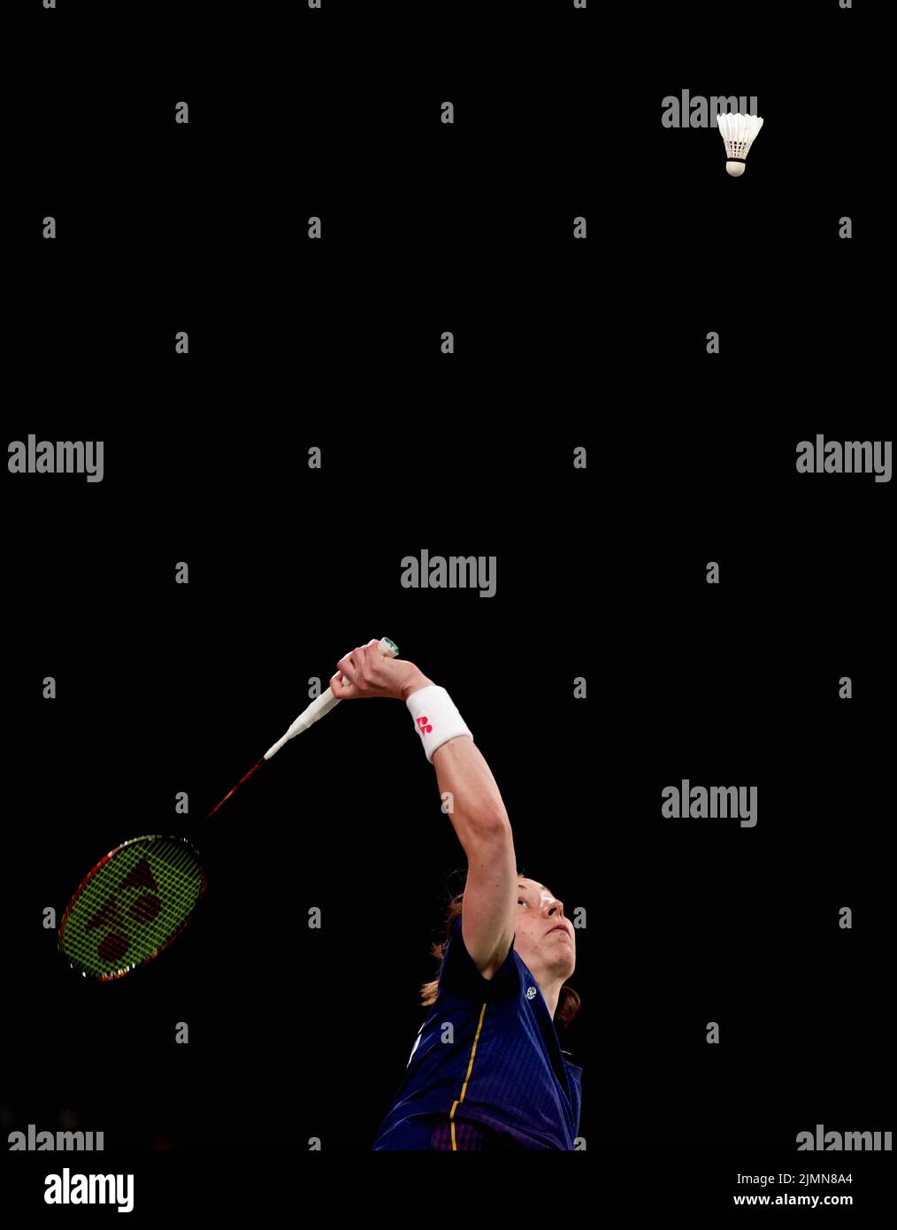 Scotland's Kirsty Gilmour during her semi-final match against Canada's ...
