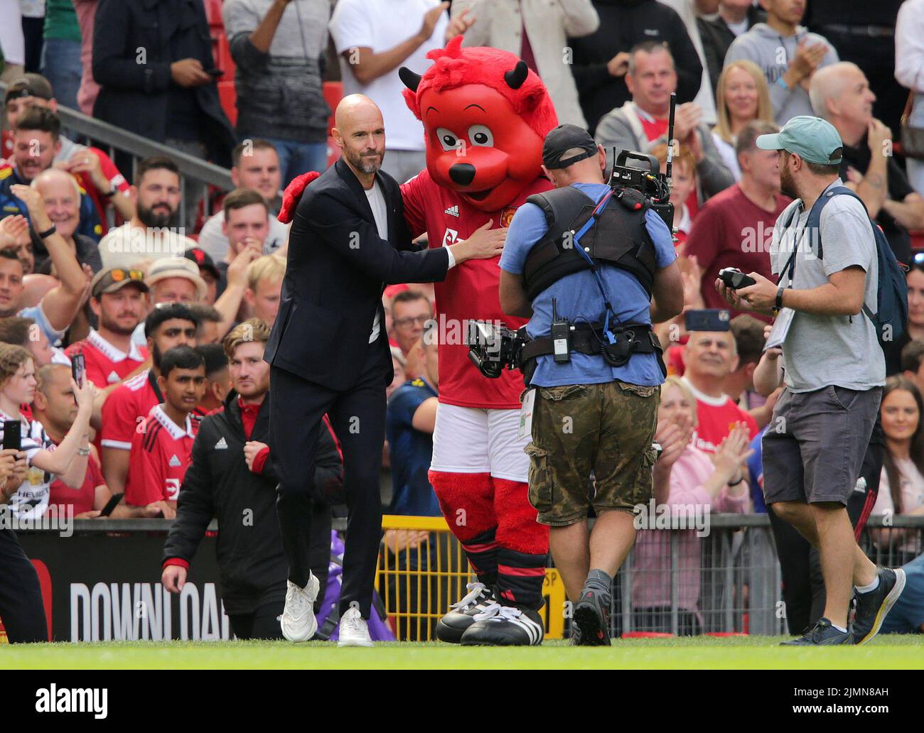 Manchester United manager Erik ten Hag before the Premier League match ...
