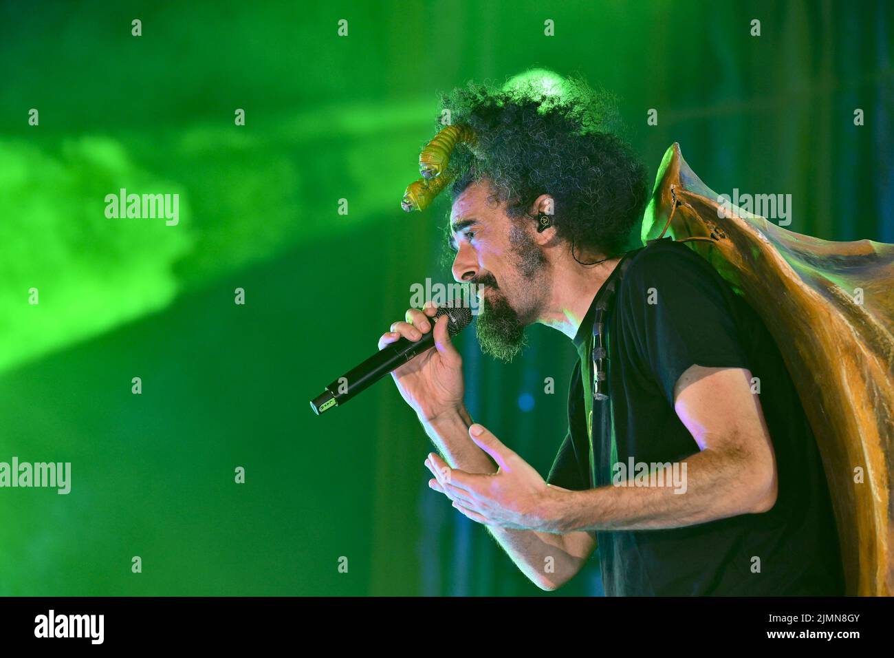 Caparezza during the Concert Exuvia Tour 2022, 6th August 2022, at Zoo ...