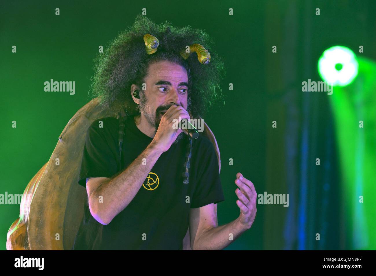 Caparezza during the Concert Exuvia Tour 2022, 6th August 2022, at Zoo ...