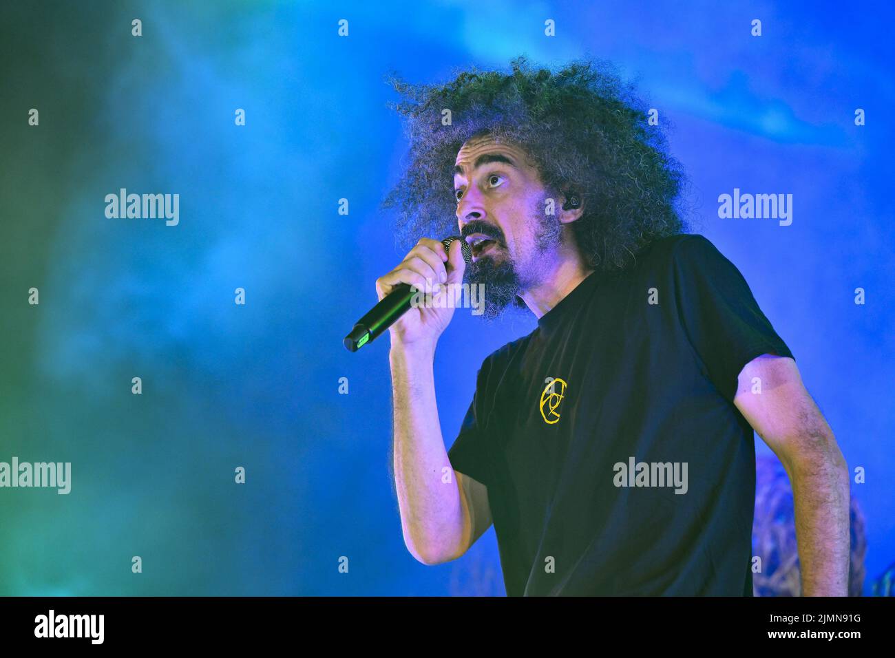 Caparezza during the Concert Exuvia Tour 2022, 6th August 2022, at Zoo ...