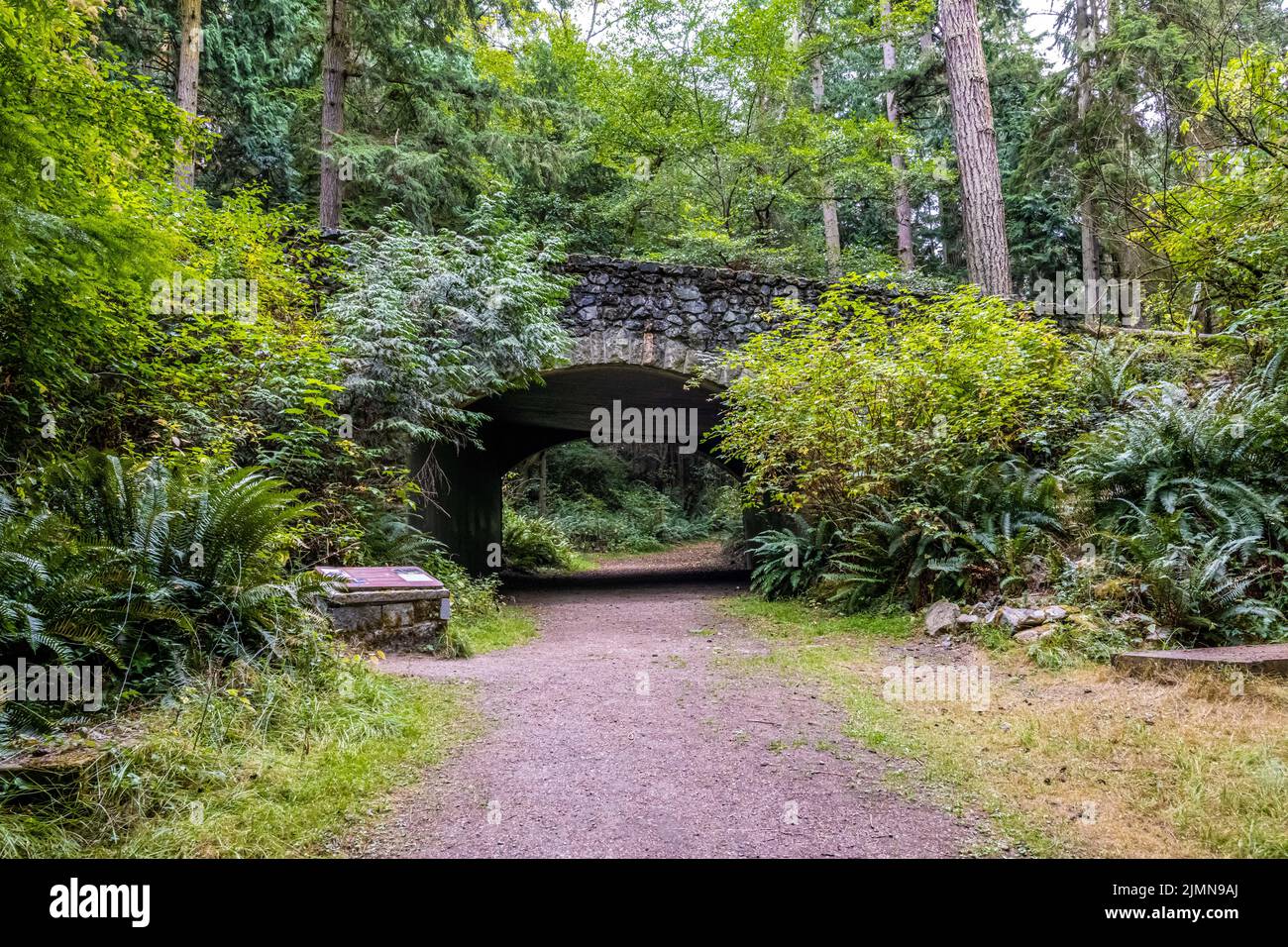 A gorgeous view of the landscape in Whidbey Island, Washington Stock ...