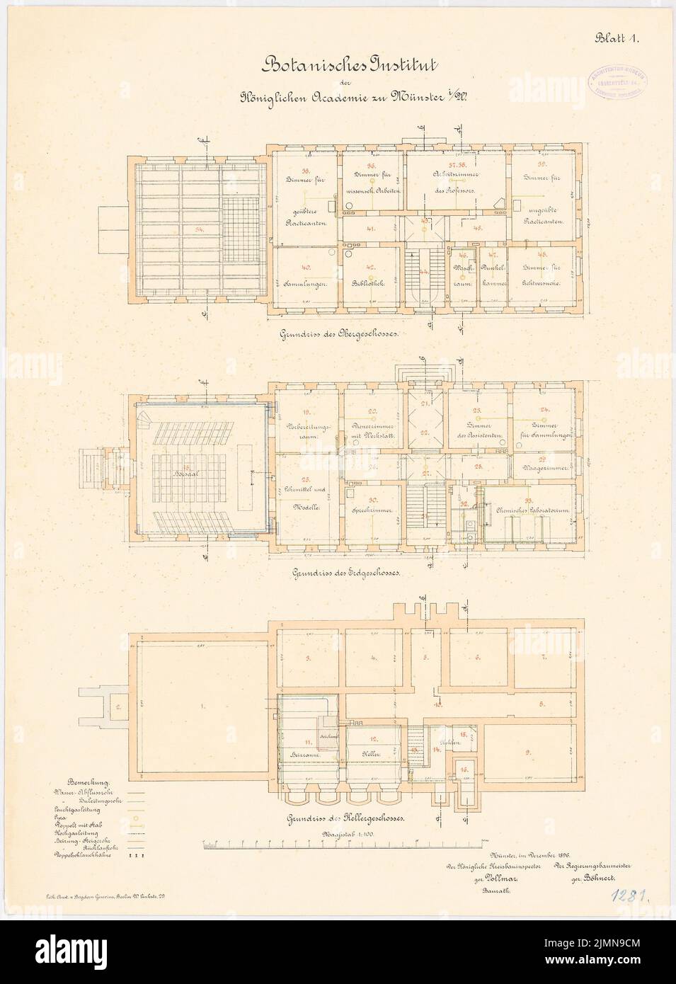 100 lithograph technical drawings structure building design academic ...
