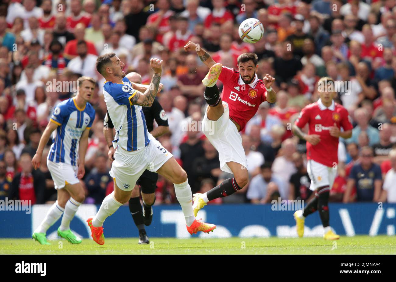 Lewis dunk bruno fernandes hi-res stock photography and images - Alamy