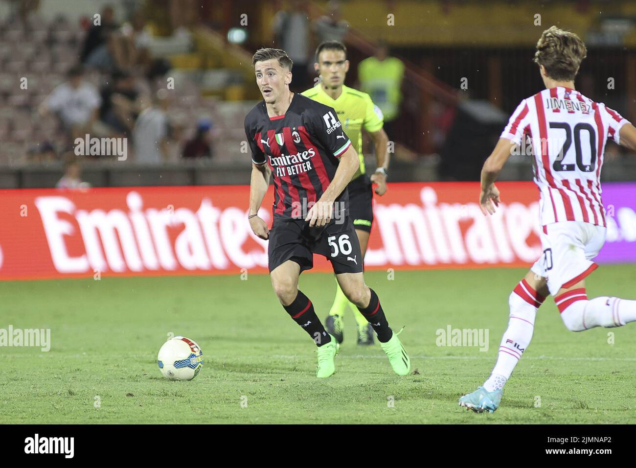Alexis Saelemaekers of AC Milan during LR Vicenza vs AC Milan, frendly ...