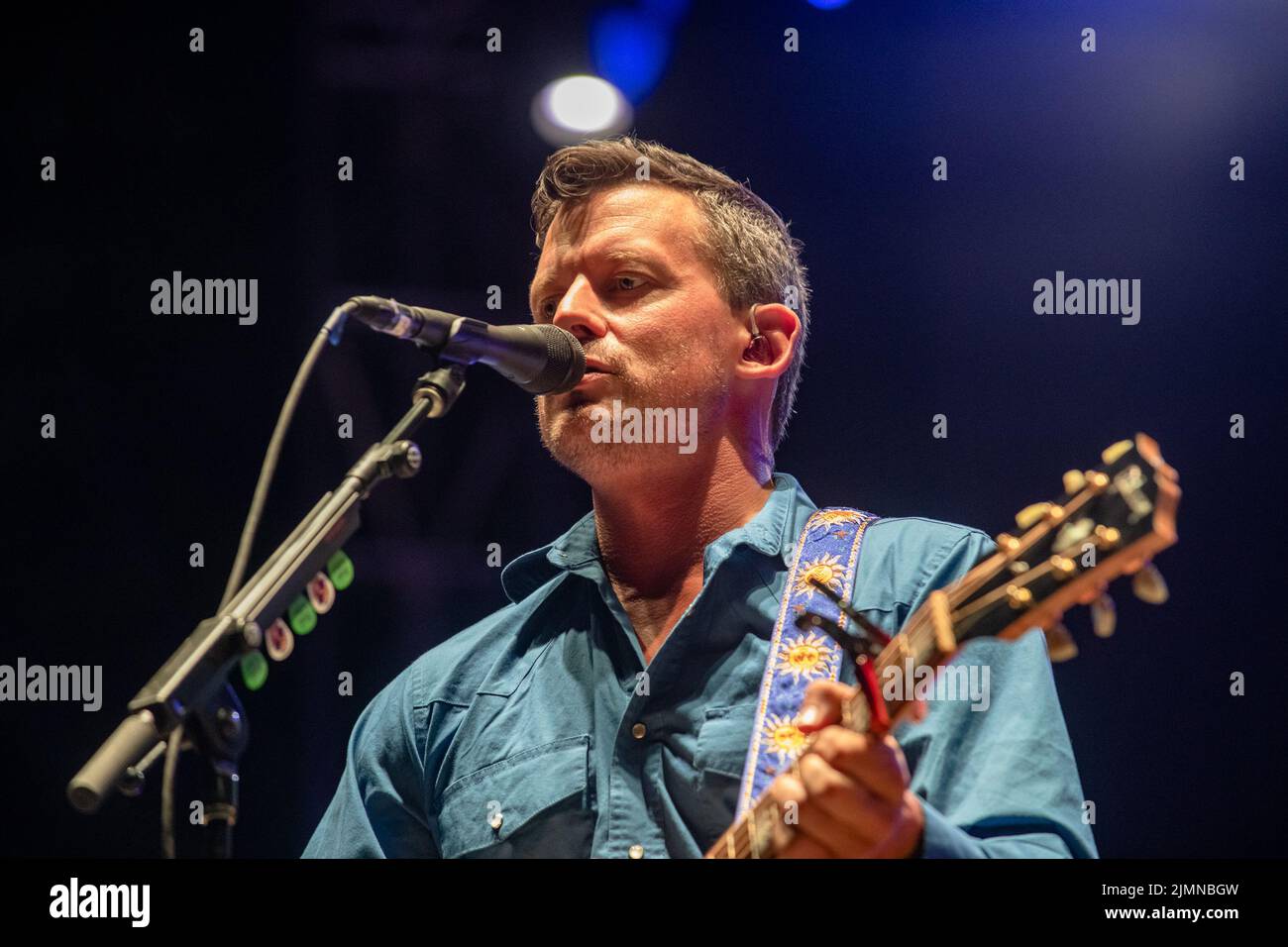 HUTTO, TEXAS - AUGUST 06: Evan Felker of the Turnpike Troubadours ...