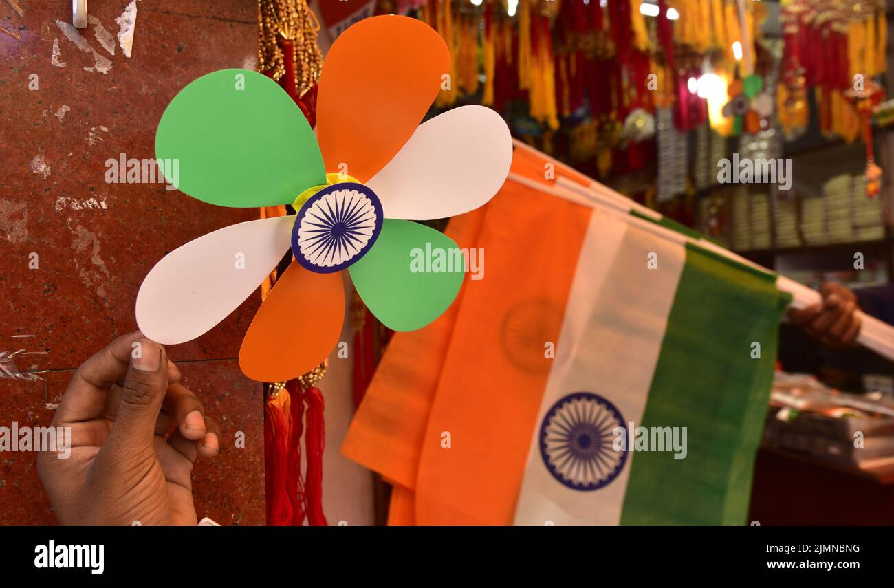 Indian host flag hi-res stock photography and images - Alamy