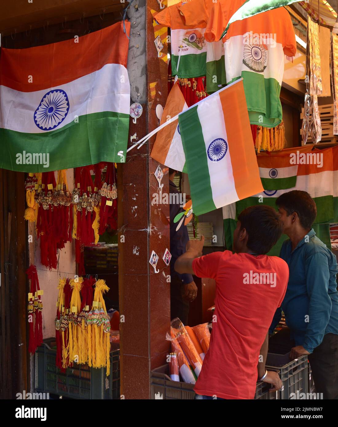 Indian host flag hi-res stock photography and images - Alamy