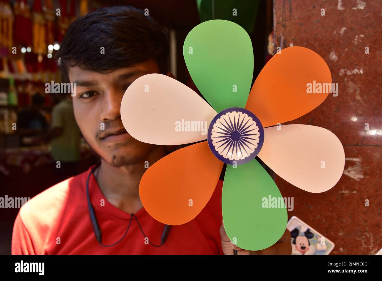 Indian host flag hi-res stock photography and images - Alamy