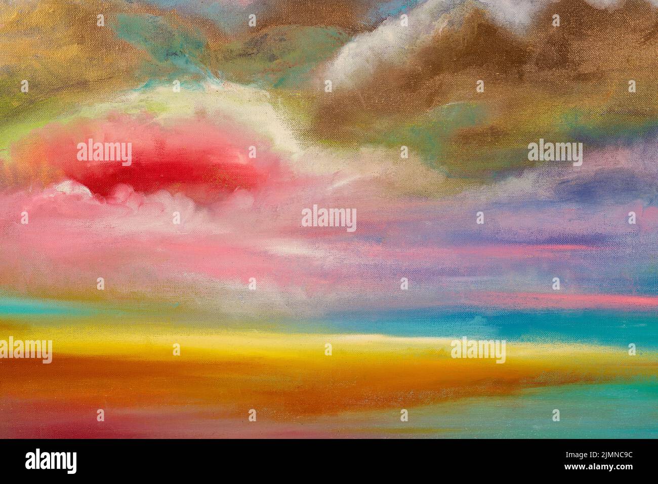 Abstract colorful picture sky hi-res stock photography and images - Alamy