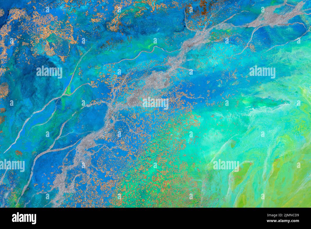 Abstract painting background in blue color, new artwork Stock Photo - Alamy