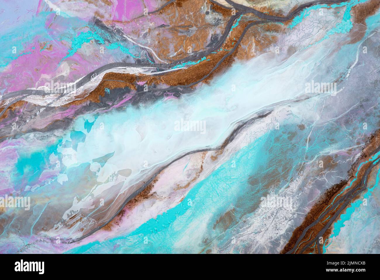 Light blue expression abstract painting for home or office interior ...