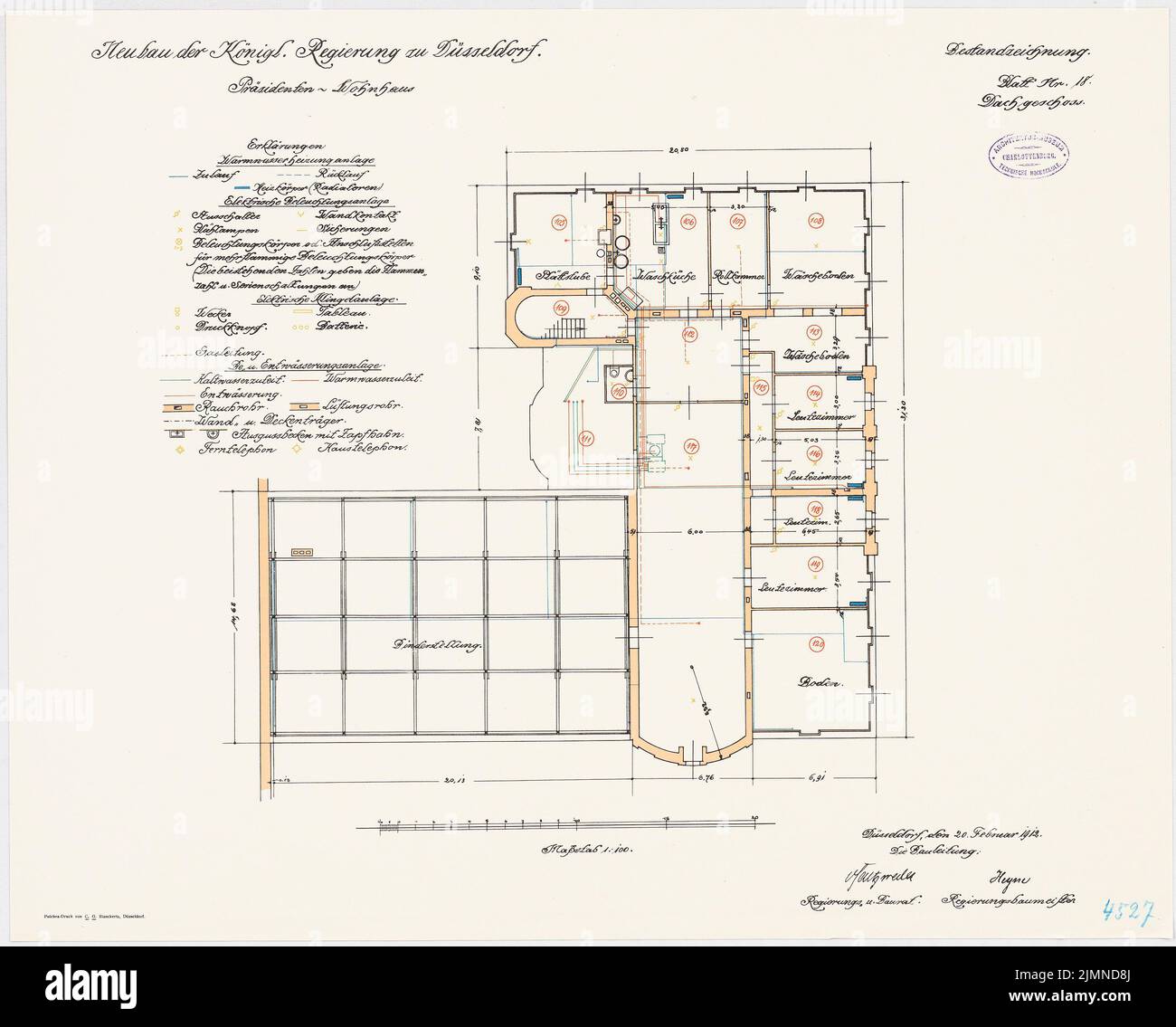 20 germany residence plan building hi-res stock photography and images ...