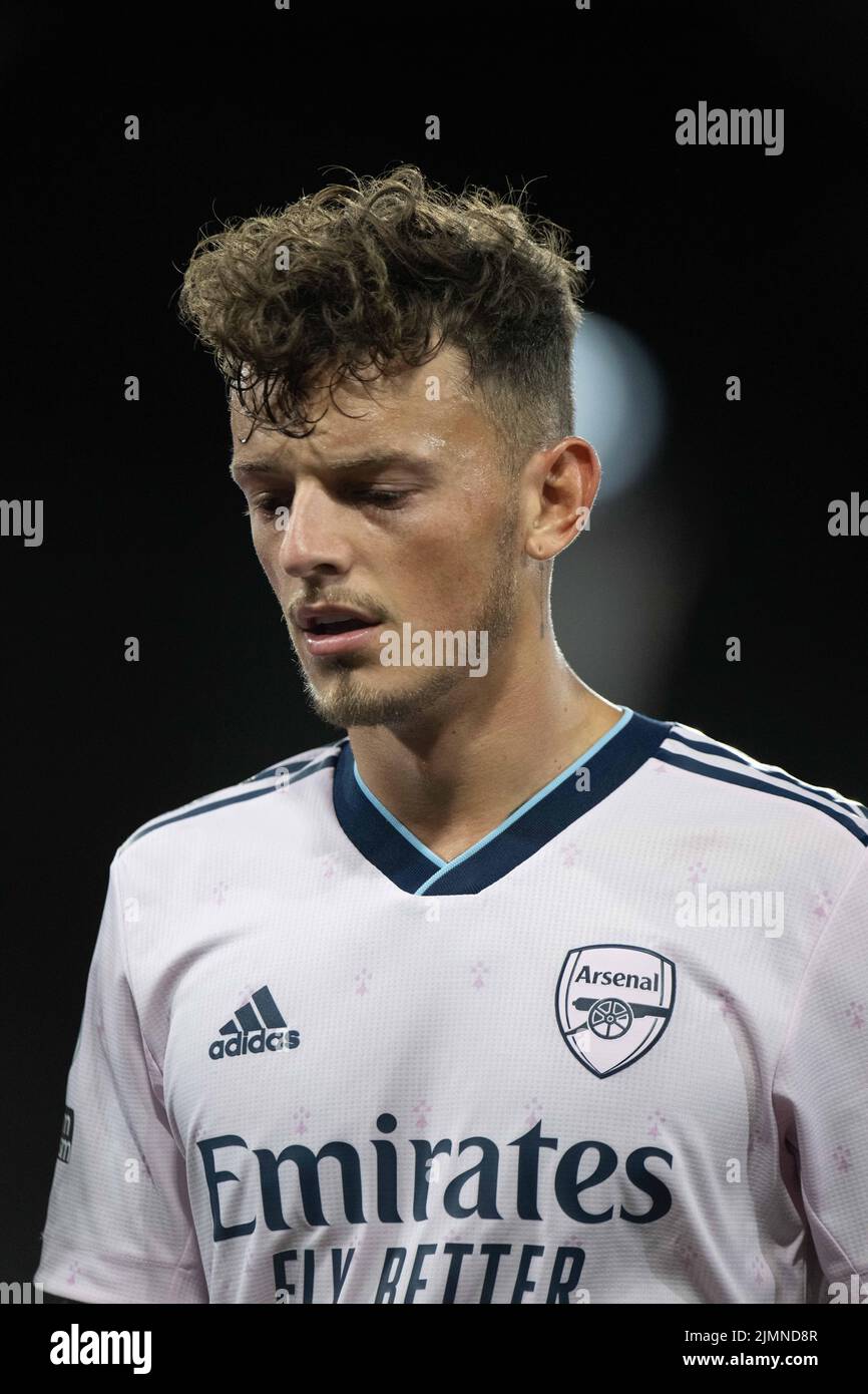 LONDON, ENGLAND - AUGUST 05: Ben White of Arsenal FC during the Premier ...