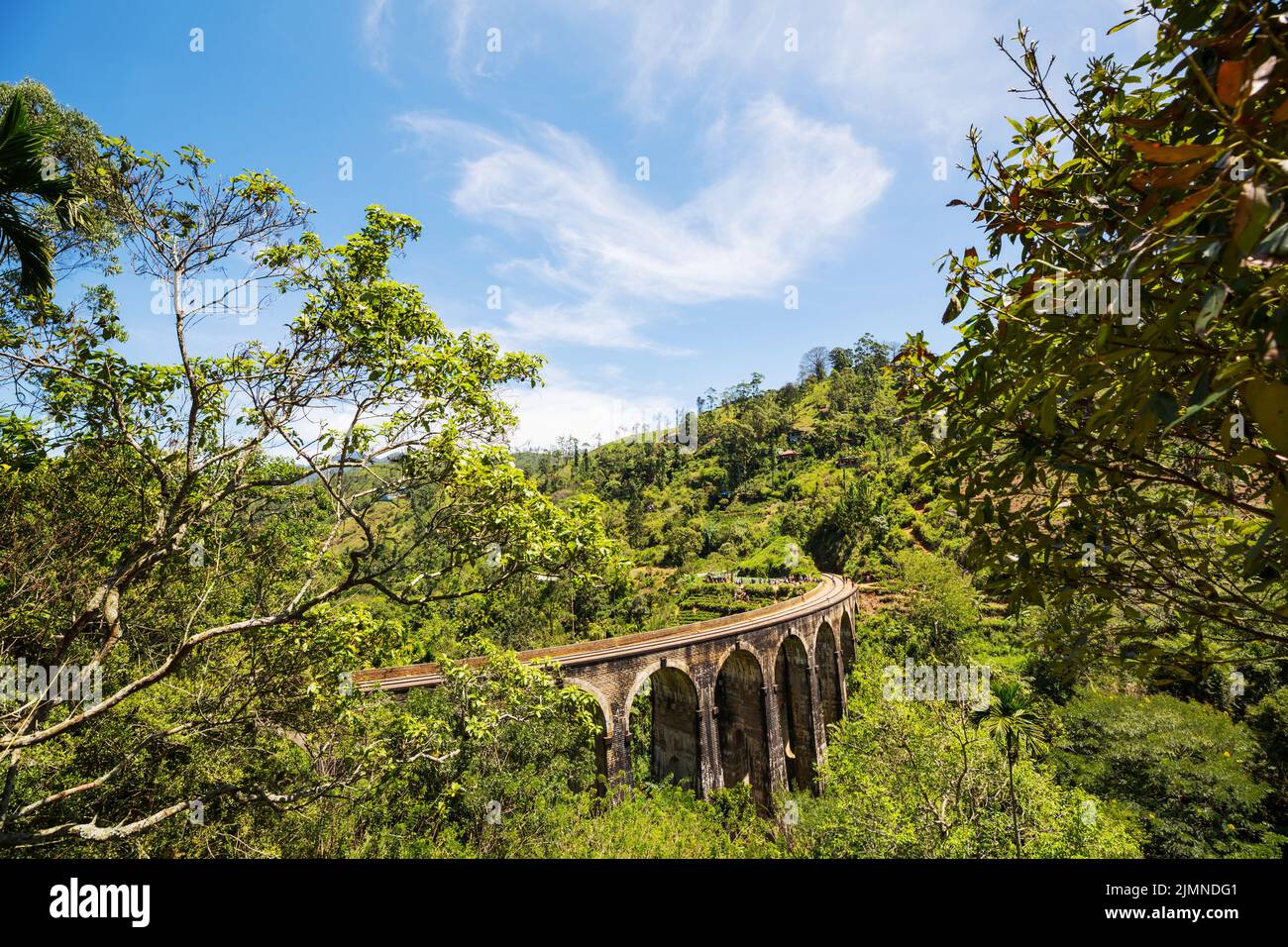 Bridge on Sri Lanka Stock Photo - Alamy