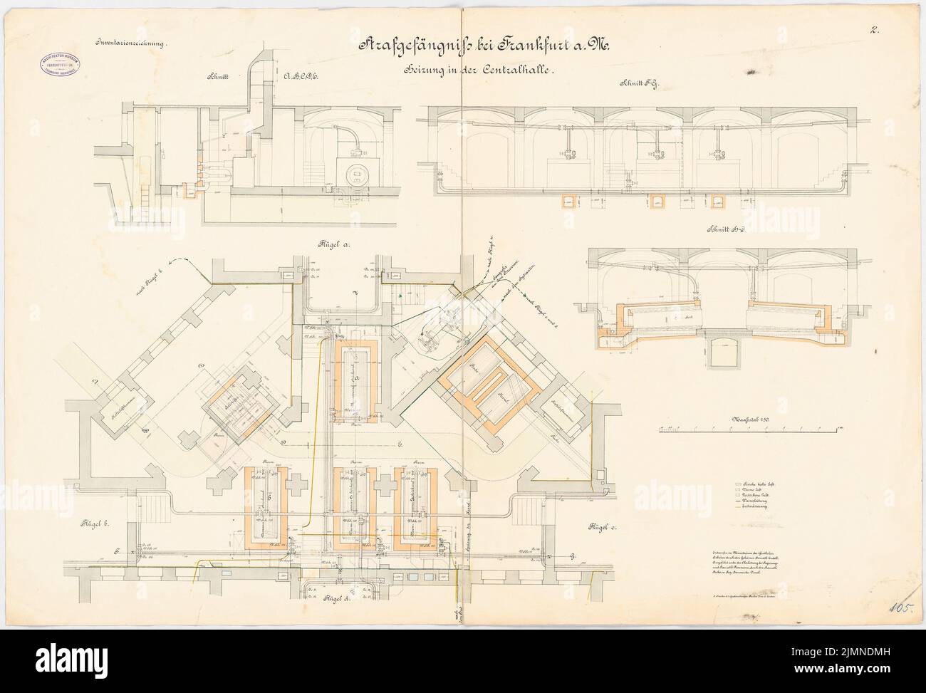 Endell Karl Friedrich (1843-1891), penalty prison in Frankfurt/Main ...