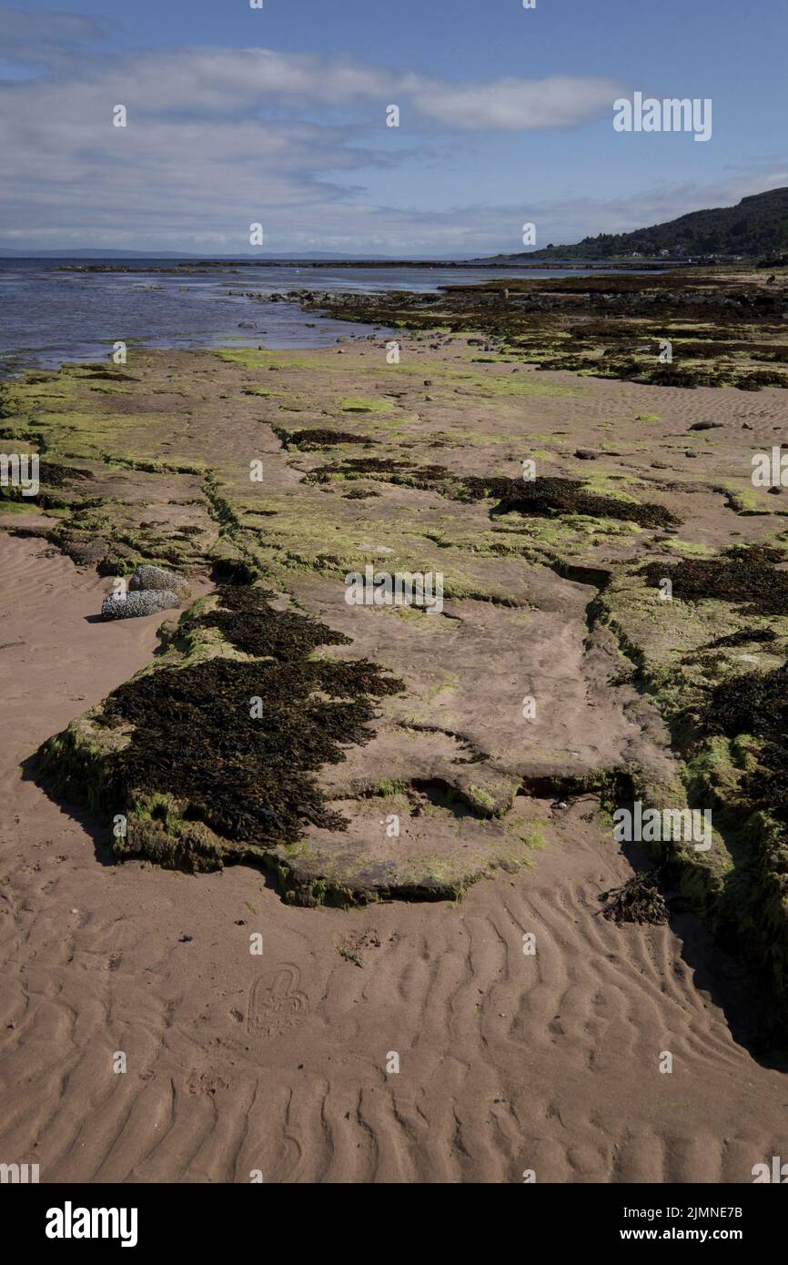 Beach at Whiting Bay on the Isle of Arran, Scotland Stock Photo - Alamy