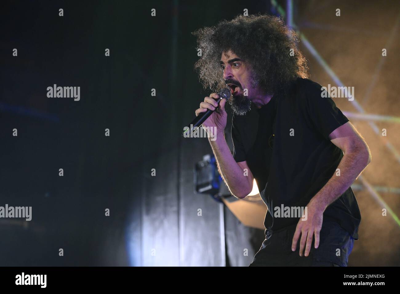 Caparezza during the Concert Exuvia Tour 2022, 6th August 2022, at Zoo ...