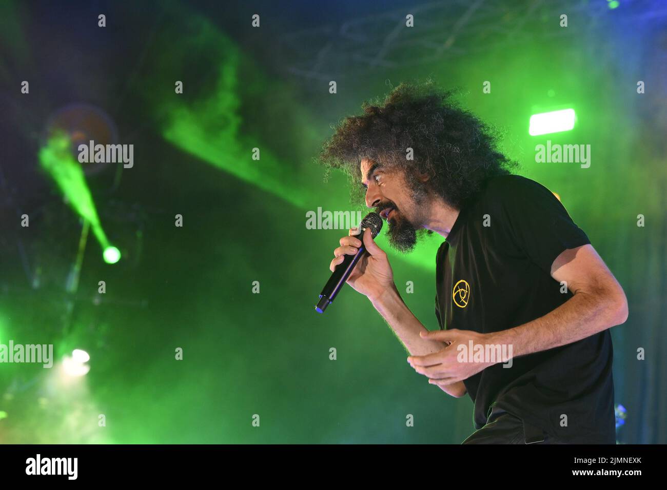 Caparezza during the Concert Exuvia Tour 2022, 6th August 2022, at Zoo ...