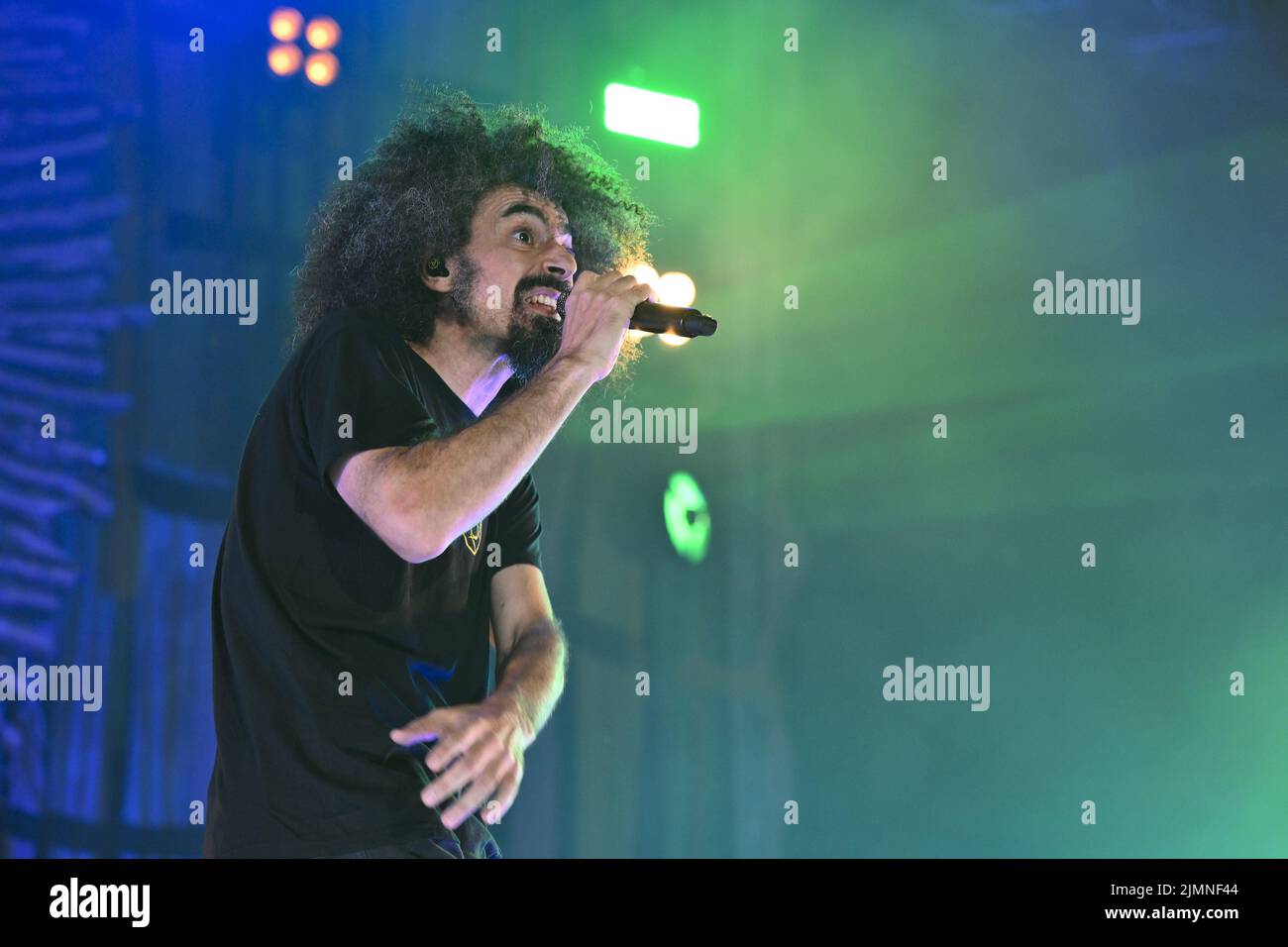 Caparezza during the Concert Exuvia Tour 2022, 6th August 2022, at Zoo ...