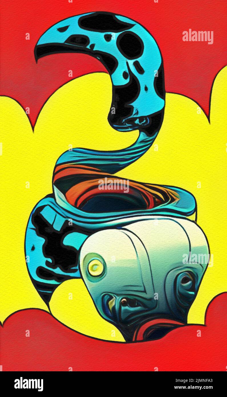 Digital comic art template hi-res stock photography and images - Alamy
