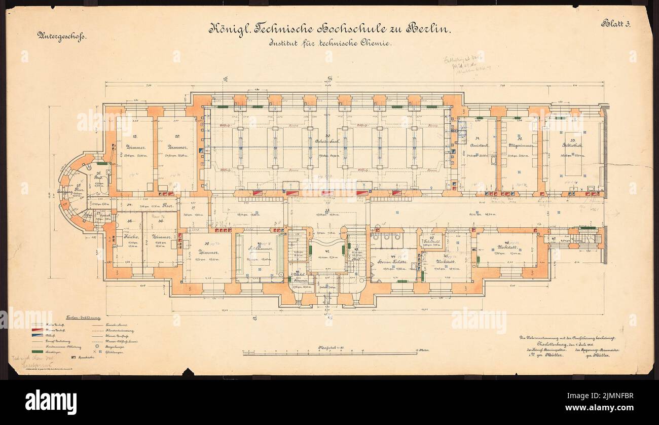 Chemistry laboratory berlin university hi-res stock photography and ...