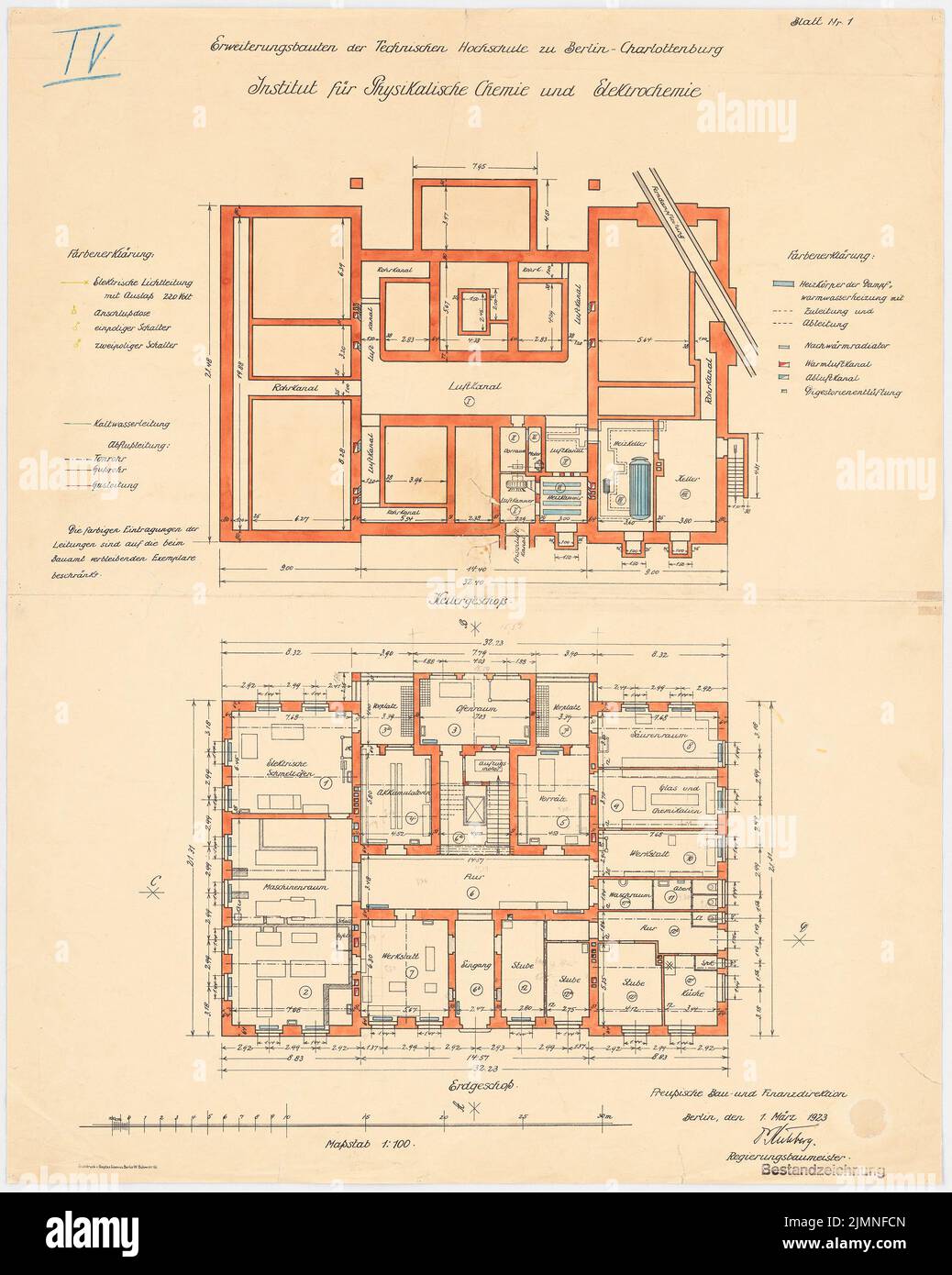 Berlin charlottenburg 3 grundrisse hi-res stock photography and images ...