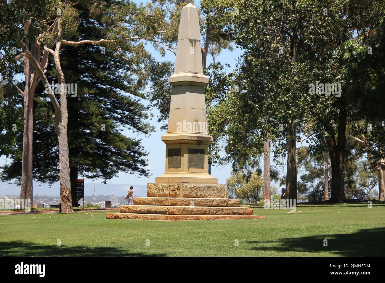 10th Light Horse Memorial in Kings Park, Australia on 20 Nov 2012 Stock ...