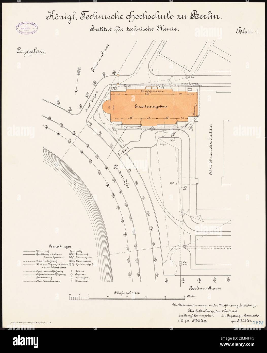 Ministry of Public Works, Technical University of Berlin-Charlottenburg ...