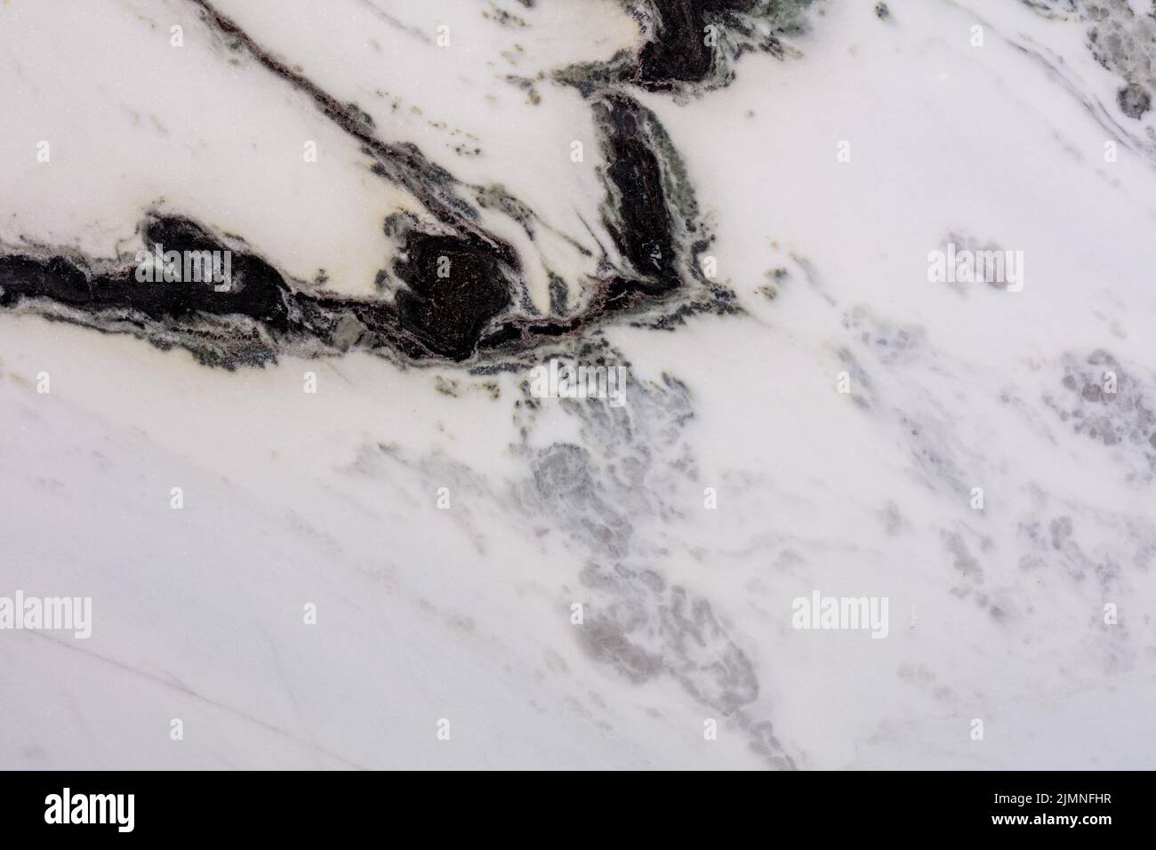 Panda White Marble texture in classic colors for interior design Stock ...