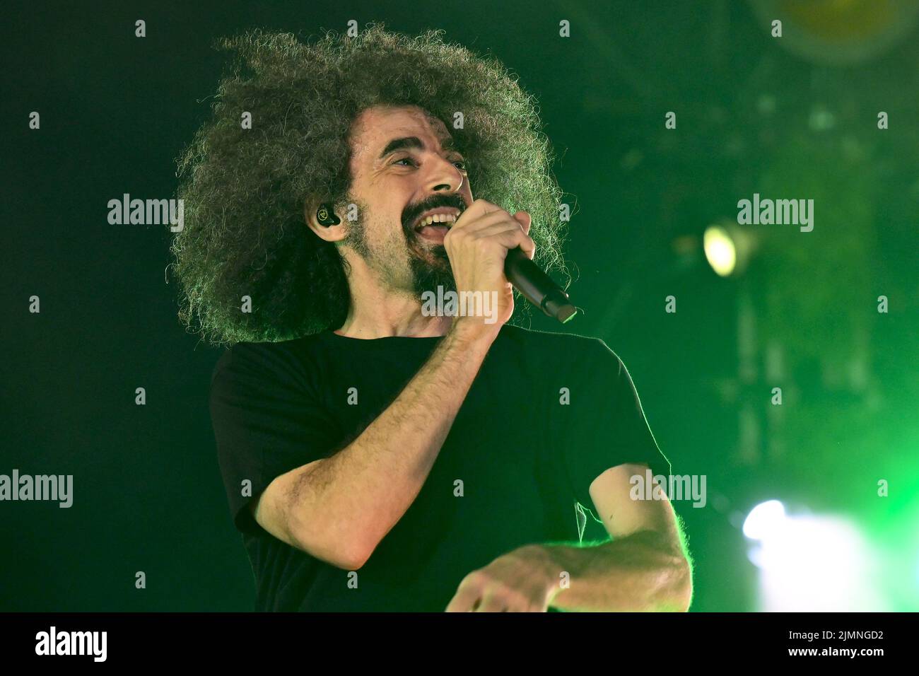 Caparezza during the Concert Exuvia Tour 2022, 6th August 2022, at Zoo ...