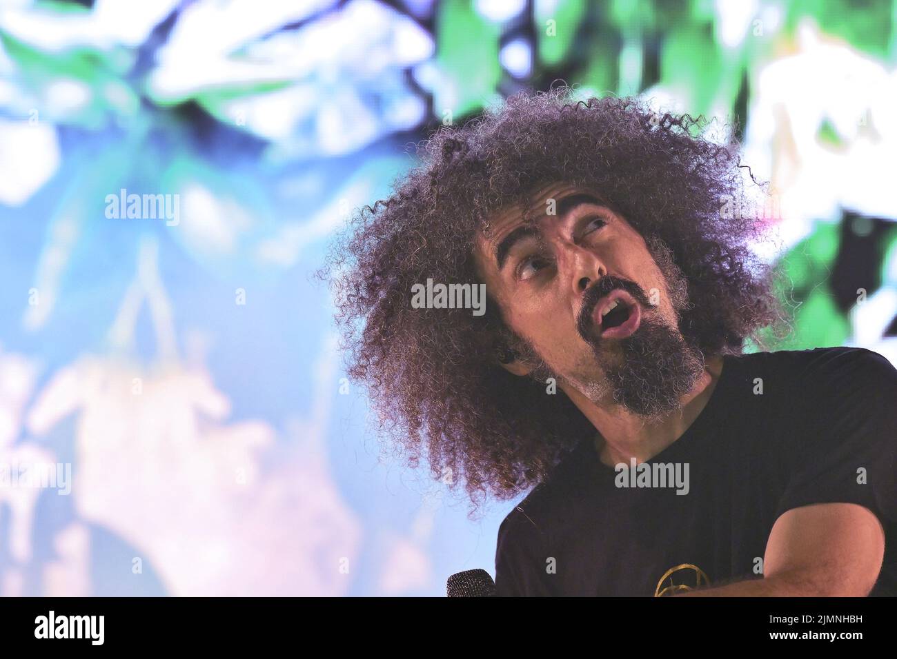 Caparezza during the Concert Exuvia Tour 2022, 6th August 2022, at Zoo ...