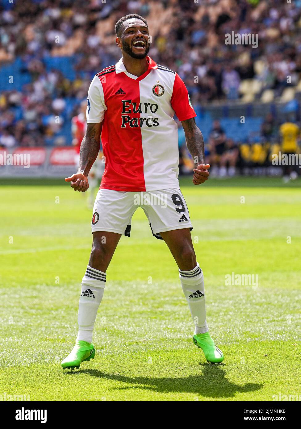 Arnhem - Danilo Pereira da Silva of Feyenoord celebrates the 2-4 during ...