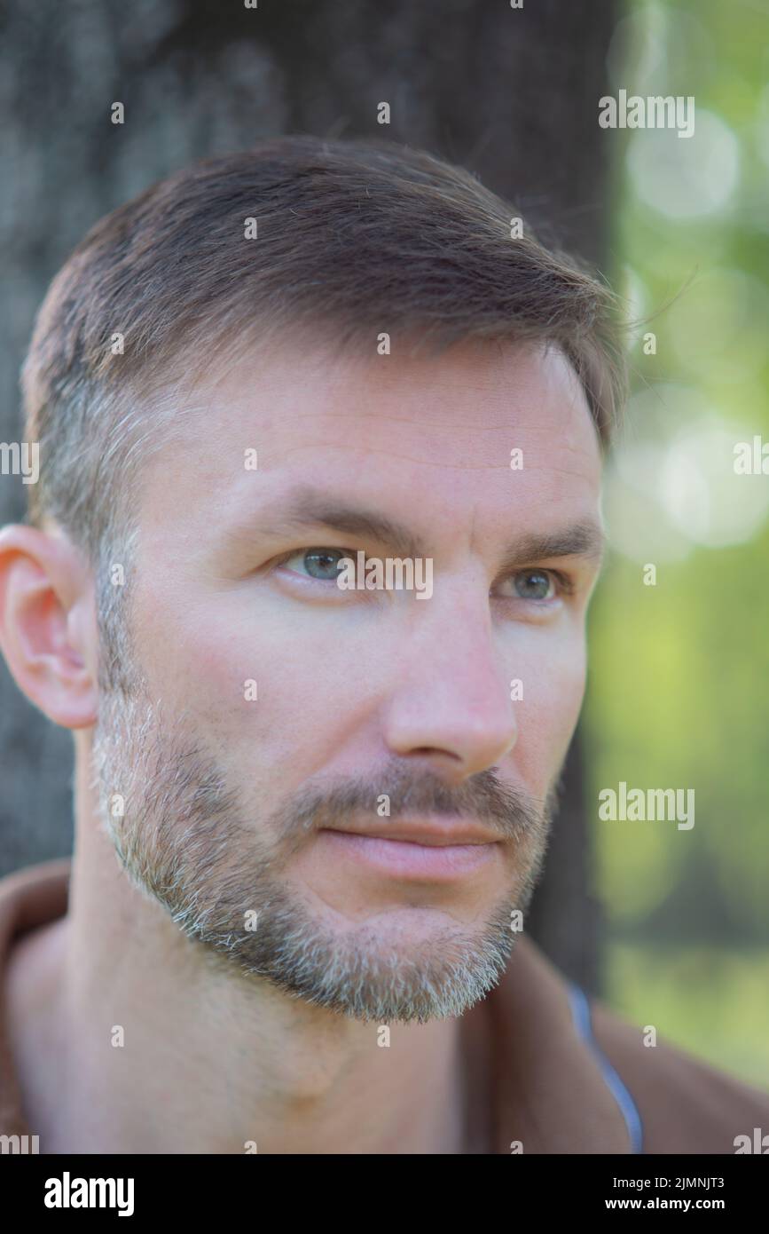40s moustache hi-res stock photography and images - Alamy