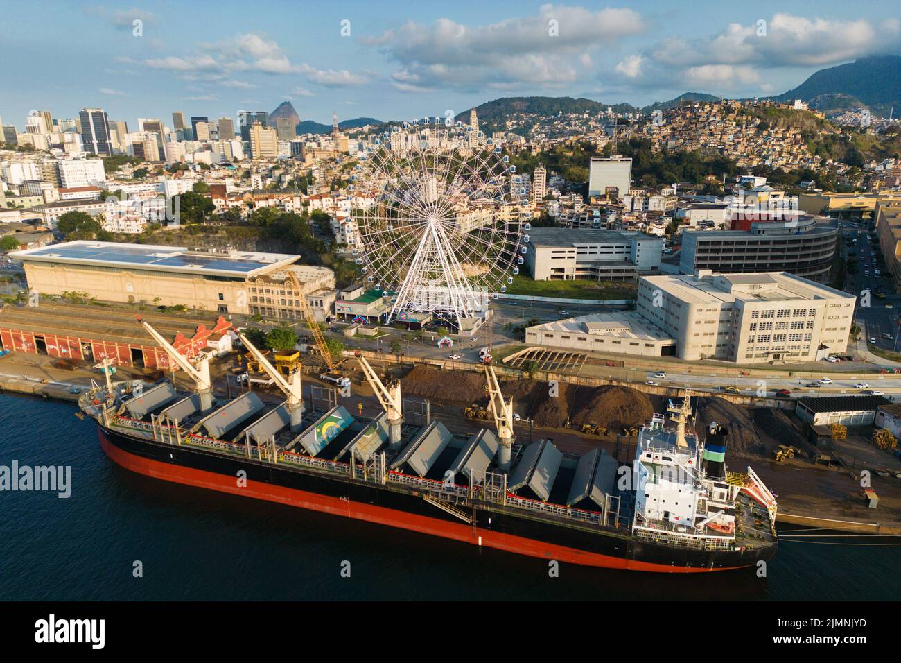 Rio de Janeiro, Brazil - August 3, 2022: Aerial view of Yup Star (Rio ...