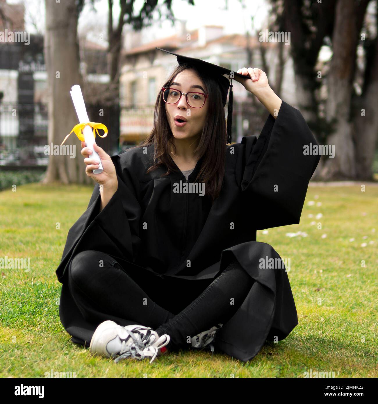 Proud parents diploma hi-res stock photography and images - Alamy