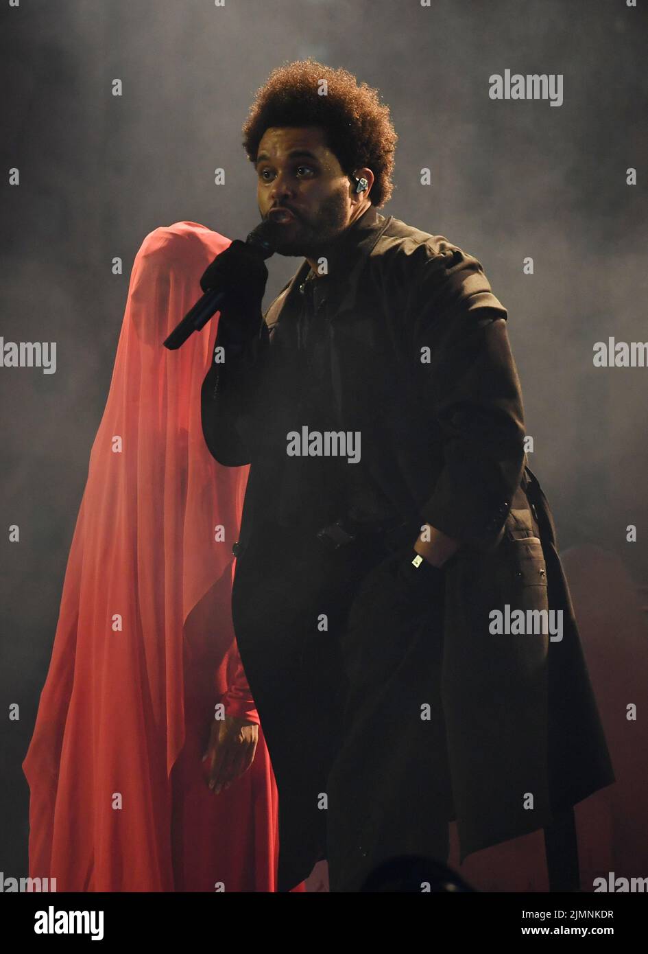 MIAMI GARDENS, FL - AUGUST 06: The Weeknd performs during The After ...