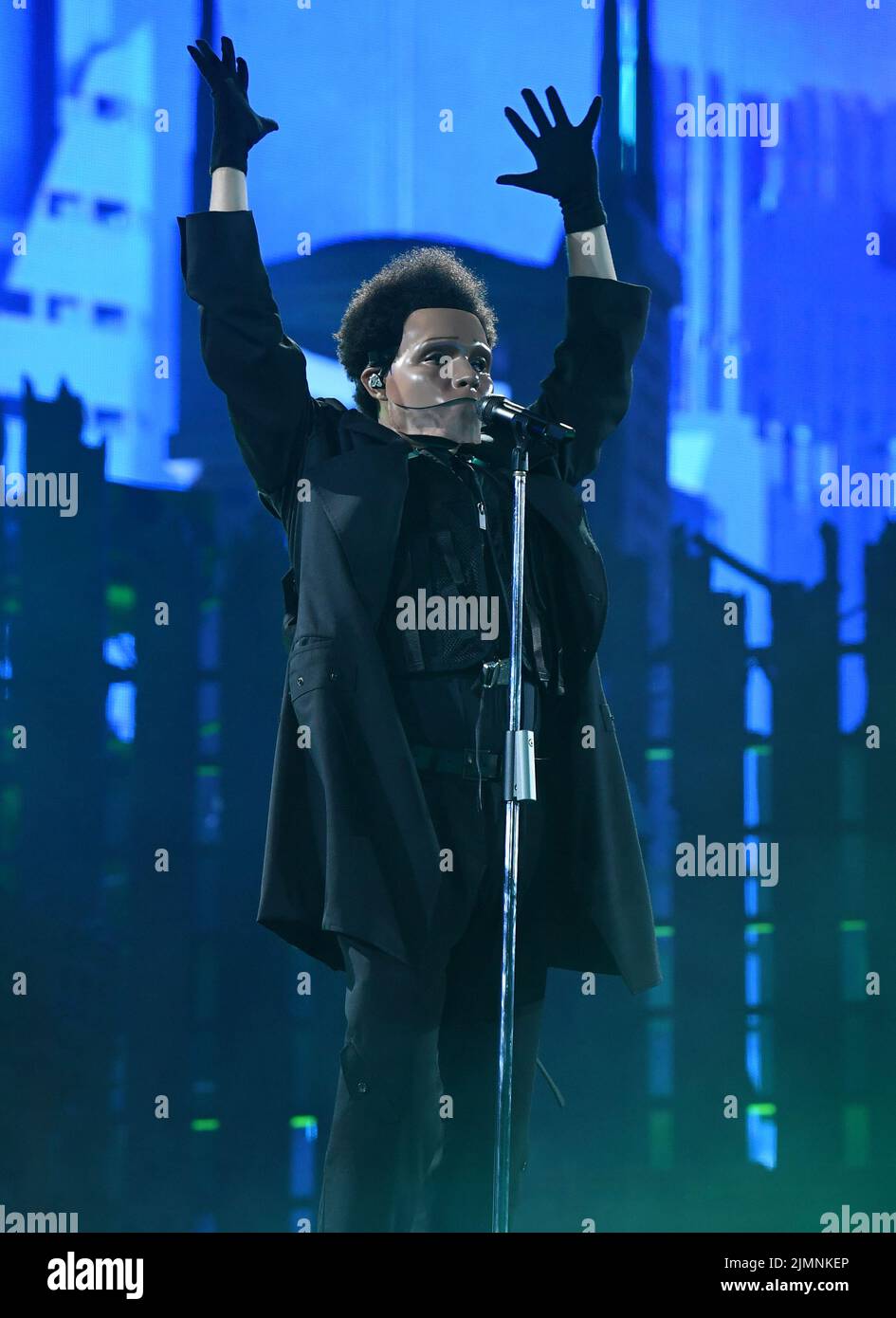 MIAMI GARDENS, FL - AUGUST 06: The Weeknd performs during The After ...